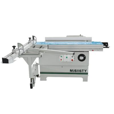 China 20mm Scoring Saw Bore Diameter Wood Sliding Table Panel Saw for Furniture Production for sale