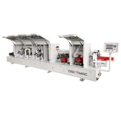 China OSET Curve Edge Banding Machine for Plywood 1980 kg Weight and 380V/50HZ/3PH Voltage for sale