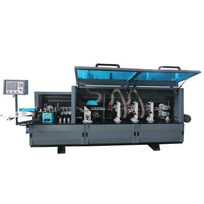 China High Speed Automatic Edge Banding Machine with Trimming Motor 0.55KW * 2/200HZ/12000RPM for sale