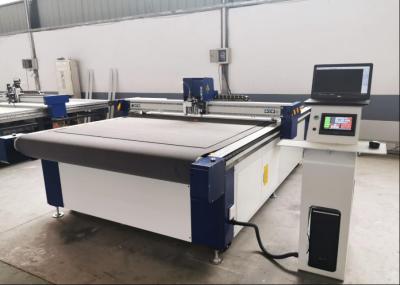 China CNC Woodworking Sliding Table Saw , Knife Cutting Machine For Leather Cutting for sale