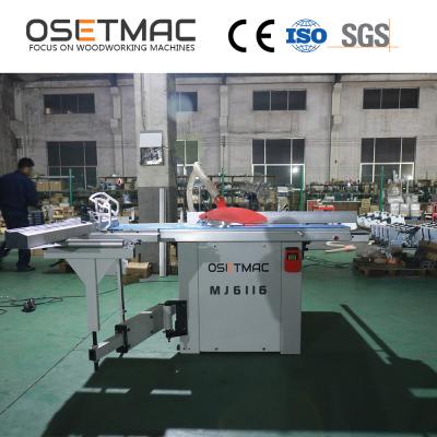 China MJ6116 1600mm Woodworking Sliding Table Saw For Wood Cutting for sale