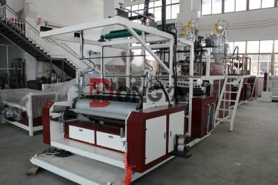 China Co - Extrusion Stretch Film Production Line Double Layers DY - SLW - 1000 Series for sale