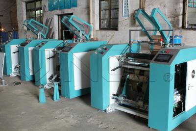 China Semi Auto Slitting And Rewinding Machine , Roll Rewinding Machine 3kw for sale