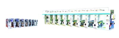 China 24kw Express Bag Making Machine , Computerized Plastic Film Gravure Printing Equipment  for sale