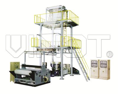China 2SJ - G55 Double Layer Film Blowing Machine 26 - 80kw Heating Power for sale