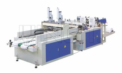China Economic  Express Bag Making Machine /  Plastic Bag Manufacturing Plant PLC Control for sale