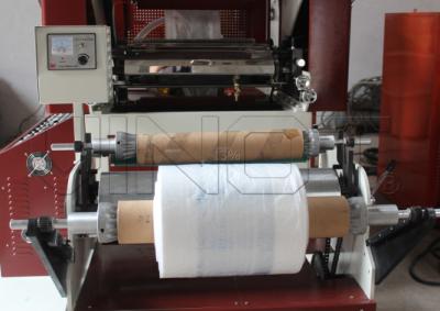 China Single / Two Color Flexo Printing Machine , HDPE / LDPE Flexographic Printing Equipment for sale