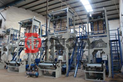 China Easy Operation Blown Film Extrusion Equipment SJ50 / SJ55 / SJ60 / SJ65  for sale