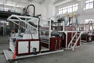 China Double Layers Stretch Film Machine High Speed SLW - 600 / 1000 / 1500 for sale