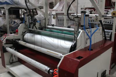 China PE Full Automatic Stretch Film Machine Three Layers 6000×2600×2600mm for sale