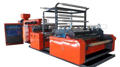 China HDPE LDPE Stretch Wrap Machine Protective Packing , Cast Film Machine for sale