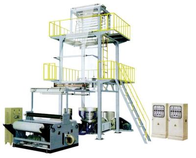 China Wenzhou Vinot HDPE / LDPE / LLDPE Double Layer Film Blowing Machine with Various Screw Diameter Available 2SJ-G50 for sale