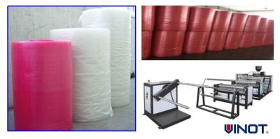 China 0086 577 Vinot High Speed Good Quality Air Bubble Film Machine  with Custom - Color Model No. DYF-1200 for sale
