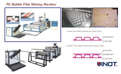 China Air Bubble Film Machine  Customized  for The United Arab Emirates With bubble Specification ɸ30x10mm DY-2000 for sale