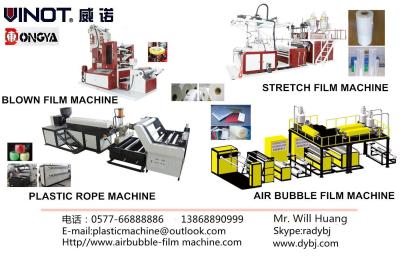 China Vinot Sellers Foam Film MakingMachine Customized  for Japan With Different Size HDPE Material Model No. DY-1200 for sale