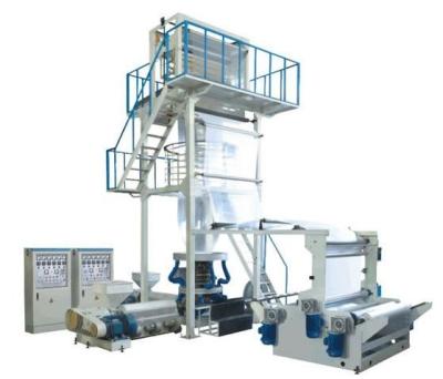 China Four Color Fully Auto Film Blowing Machine Maded in China to Print Paper / Plastic Shop Bag Model SJ-50 for sale