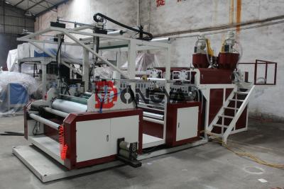 China Single Layer Stretch Film Extruder Machine 800 - 2000mm Width for sale