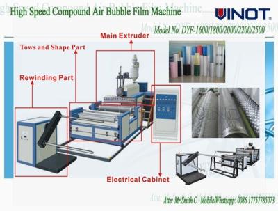 China Vinot Suppliers Bubble Cell Film Making Machine  Custom Made  With Different Standard Model No. DY-1200 for sale