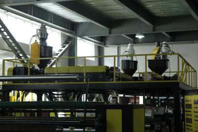 China Vinot Brand Yelow Aluminum plating High Speed Compound Bubble Wrap Film Making Machine 2200mm width Model No. DYF-2200 for sale