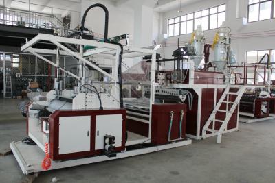 China PE film winding machine with multi-function automatic plastic packaging machine model 1200 for sale