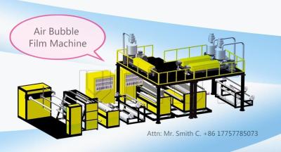 China Vinot Brand Yelow Multi-layer PE High Speed Compound Air Bubble Film Machine for 2500mm width Model No. DYF-2500 for sale