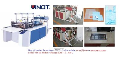 China Ruian Full-Automated Plastic Film Bag Making Machine for Shopping Packing i for sale
