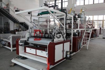 China Single Layer Cast Film Extrusion Machine For Packing 300 - 600 mm Width for sale