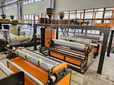 China Double Layer Air Bubble Film Making Machine for sale