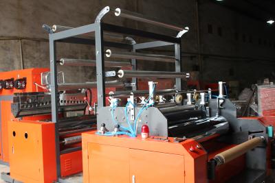 China Automatic Stretch Film Rewinding Machine / Cling Film Extruder 600 - 1000mm Width for sale