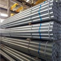 China DC52D Z80 Galvanized Steel Pipe 108mm OD 3mm Wall Thickness Zinc Coated Silver Color for sale