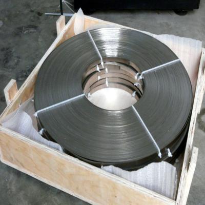 China Stainless Steel Strip 25mm 30mm Width 0.1mm Thickness 2B Finish ASTM Standard for sale