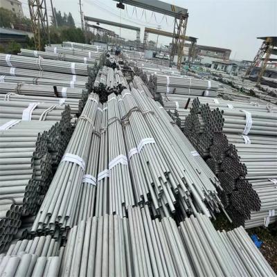 China 304 Stainless Steel Pipe 6m Length Annealed 0.8-100mm Wall Thickness Welded Seamless for sale