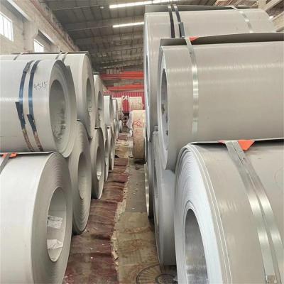 China Silver White 304 Stainless Steel Coil 0.1-12mm Thickness Corrosion Resistant for sale