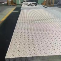 China ASTM 316 Embossed Stainless Steel Sheet Anti Skid 1400x6000mm 0.65mm 2B Finish for sale