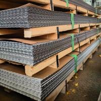China ASTM 316 Embossed Stainless Steel Sheet Anti Skid 1400x6000mm 0.65mm 2B Finish for sale