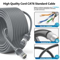 China 150FT/46M Starlink Gen 3 Cable, Waterproof Satellite Replacement Standard V3 Cable For Starlink Rectangular Satellite Gen 3 Starlink Cable Extension Starlink Accessories for sale