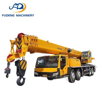 China Excellent Condition Used XCMG QY70 Crane with 70ton Truck Crane  for Heavy Duty Construction Projects for sale
