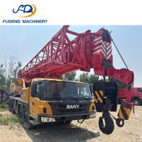 China Hot Sale  Used SANY 80 Tons Mobile Crane Compact Cheap Price Truck Crane for sale