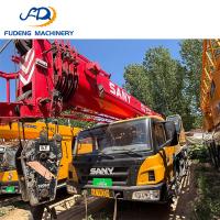 China Limited Stock Powerful Used SANY STC250C5 25Ton Truck Crane for Bridge Building for sale