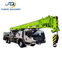 China Premium Used ZOOMLION 25Ton Truck Crane with Hydraulic Control Crane for  Mining for sale