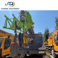China Premium Used ZOOMLION 25Ton Truck Crane with Hydraulic Control Crane for  Mining for sale