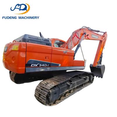 China Good Condition Affordable Used Doosan 340 Excavator with 34Ton Capacity Excavator for Construction for sale