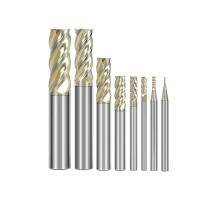 China 4-side tungsten steel milling cutter, U-shaped groove titanium alloy special dynamic end mill for sale