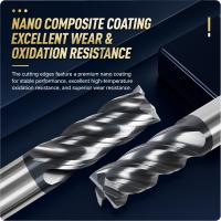 China 4-side for stainless steel special hard alloy U-shaped groove high hardness and high-efficiency dynamic tungsten steel milling cutter for sale