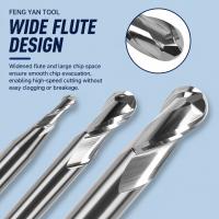 China Integral metal ceramic ball blade milling with two edges and two edges, high hardness and high smoothness mirror steel parts R1-R8 for sale