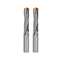 China Crown drill bit blade guide rod 1.5 times 3 times 5 times extended internal cooling water outlet violent drill u drilling deep hole sword tooth drill bit for sale