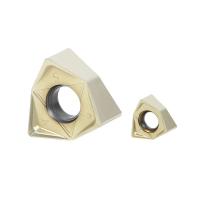 China CNC fast feed milling cutter WNMU080608 double-sided hexagonal 90 degree heavy cutting stainless steel parts for Titanium alloy for sale