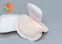 China Beige Disposable Breast Feeding Pads 3D Shape Anti-Leak 100ml-250ml Capacity with Adhesive Stickers for sale