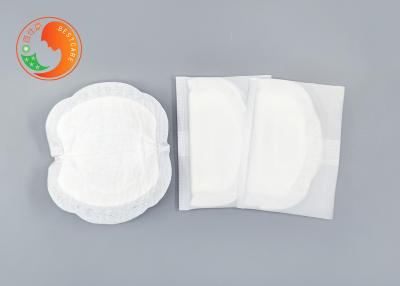 China 6-Layer Disposable Breast Pads 130x125mm with 1mm Ultra-Thin Design and Custom Logo Printing for sale
