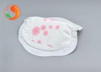 China 125x130mm Disposable Nursing Pads with Pink Inner Core, 3D Anti-Leakage Design and Fast Absorbing Technology for sale